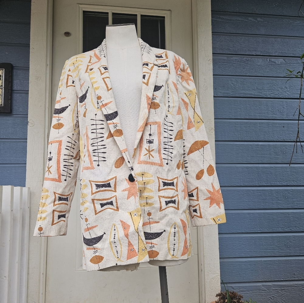 1960s Atomic Era Blazer - Gem